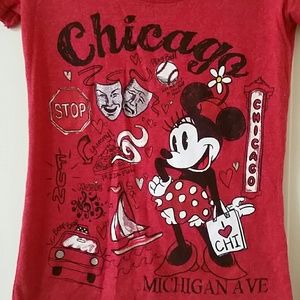 Disney | Tops | Disney Store Scoop Neck Graphic Tee Size Xs | Poshmark